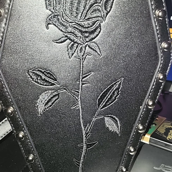 Dolls Kill | Bags | Dolls Kill Black Coffin Backpack | Poshmark